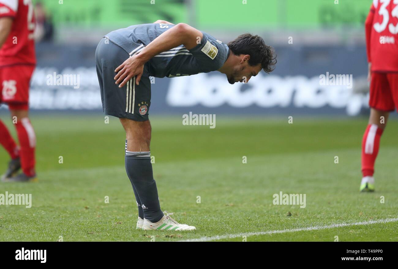 firo: 14.04.2019, Fuvuball, 2018/2019, 1.Bundesliga: Fortuna Dusseldorf ...