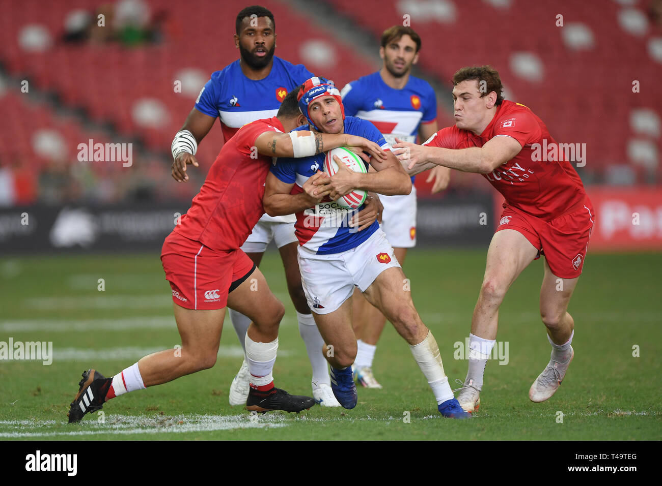 Rugby sevens trophy hi-res stock photography and images - Alamy
