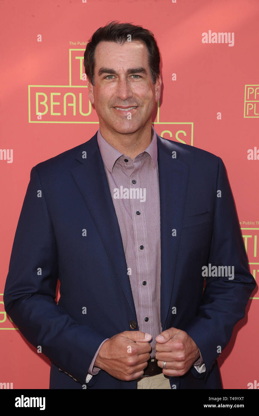 Pasadena, Ca. 14th Apr, 2019. Rob Riggle, at Pasadena Playhouse ...