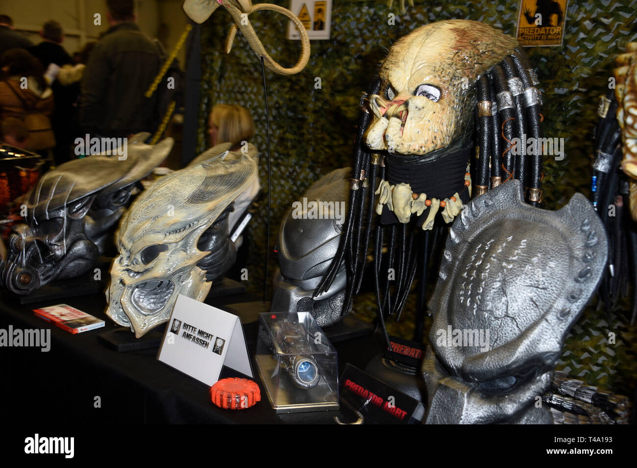 Predator Merchandise at the 5th German Comic Con Dortmund 2019 in the ...