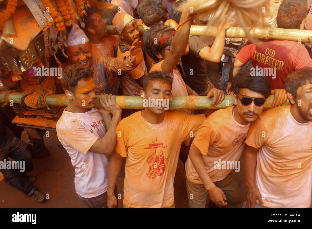 Celebration of sindoor jatra hi-res stock photography and images - Alamy