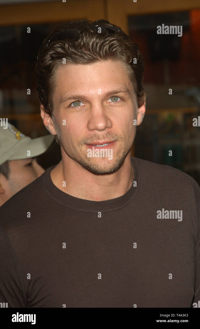 LOS ANGELES, CA. November 08, 2003: Actor MARK BLUCAS at the world ...