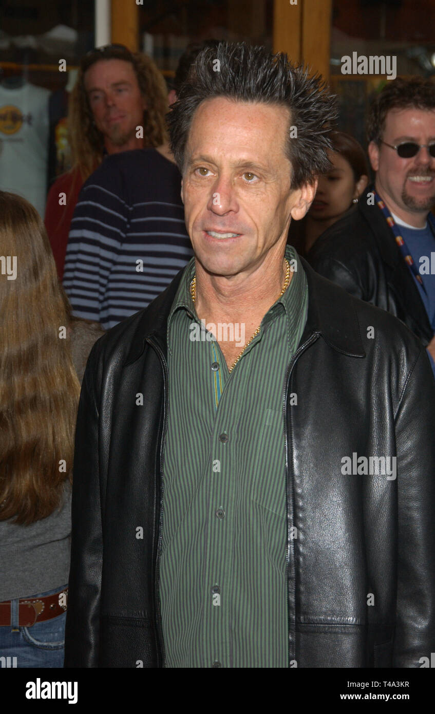 LOS ANGELES, CA. November 08, 2003: Producer BRIAN GRAZER & wife at the ...