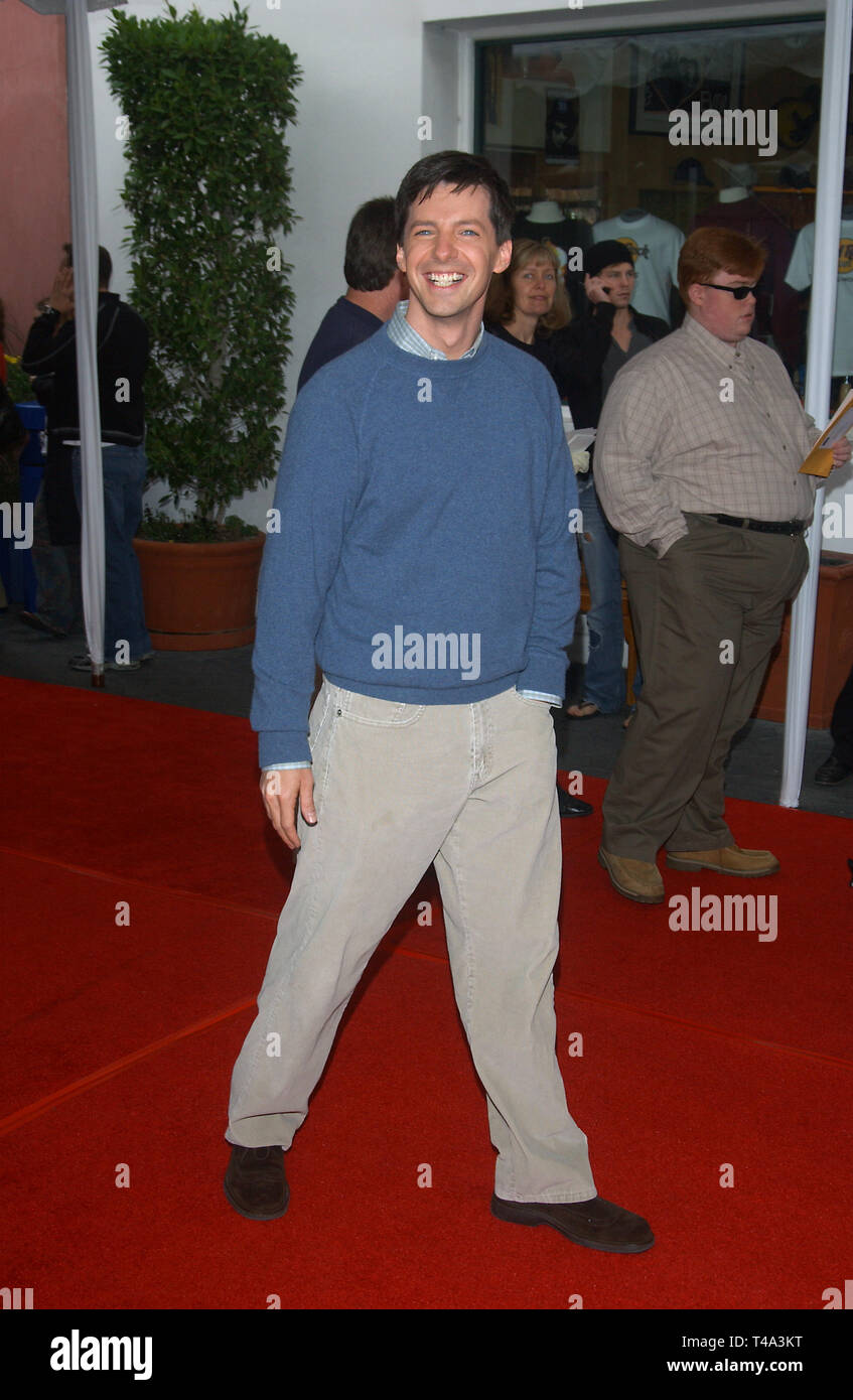 LOS ANGELES, CA. November 08, 2003: Actor SEAN HAYES at the world ...