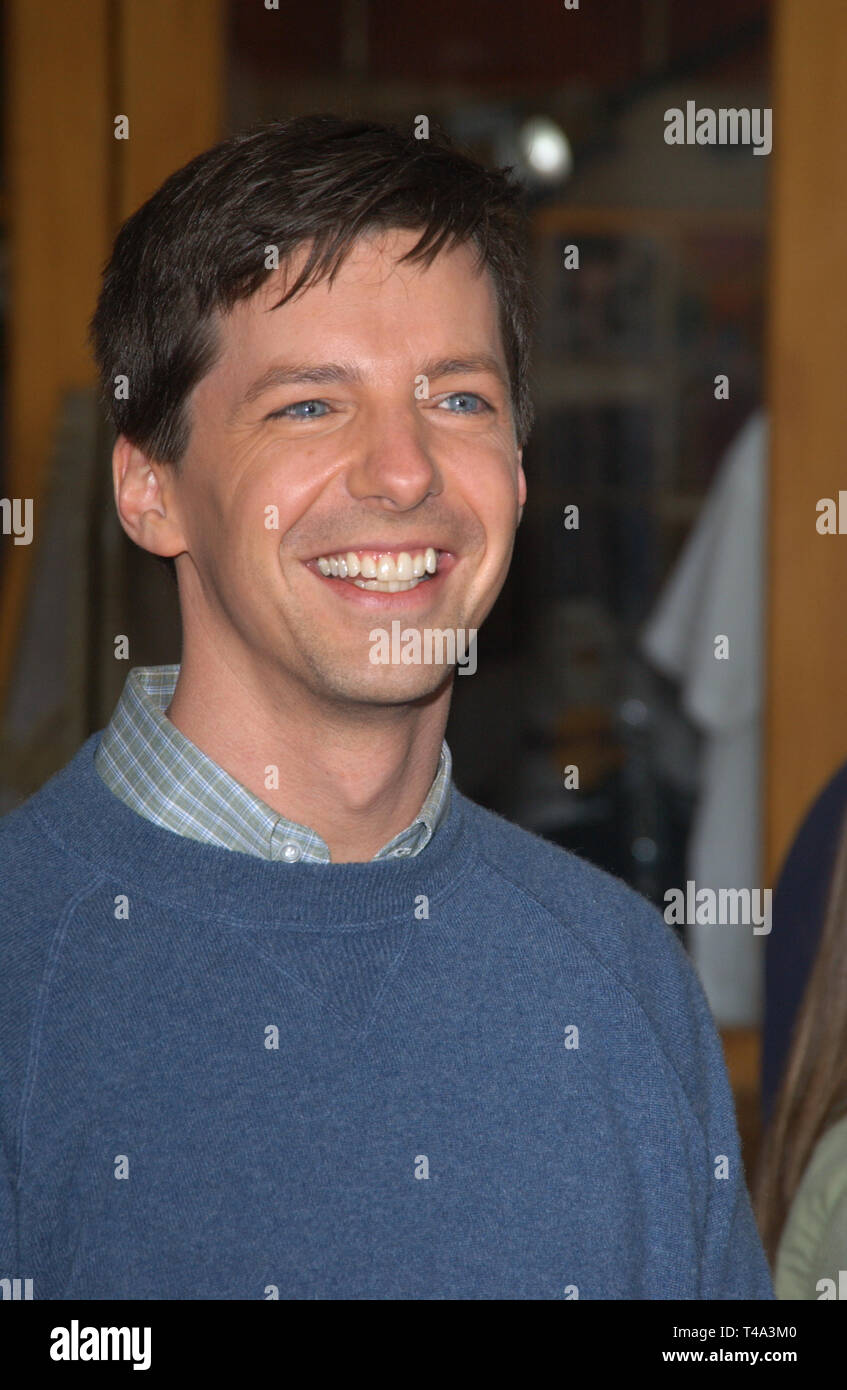 LOS ANGELES, CA. November 08, 2003: Actor SEAN HAYES at the world ...