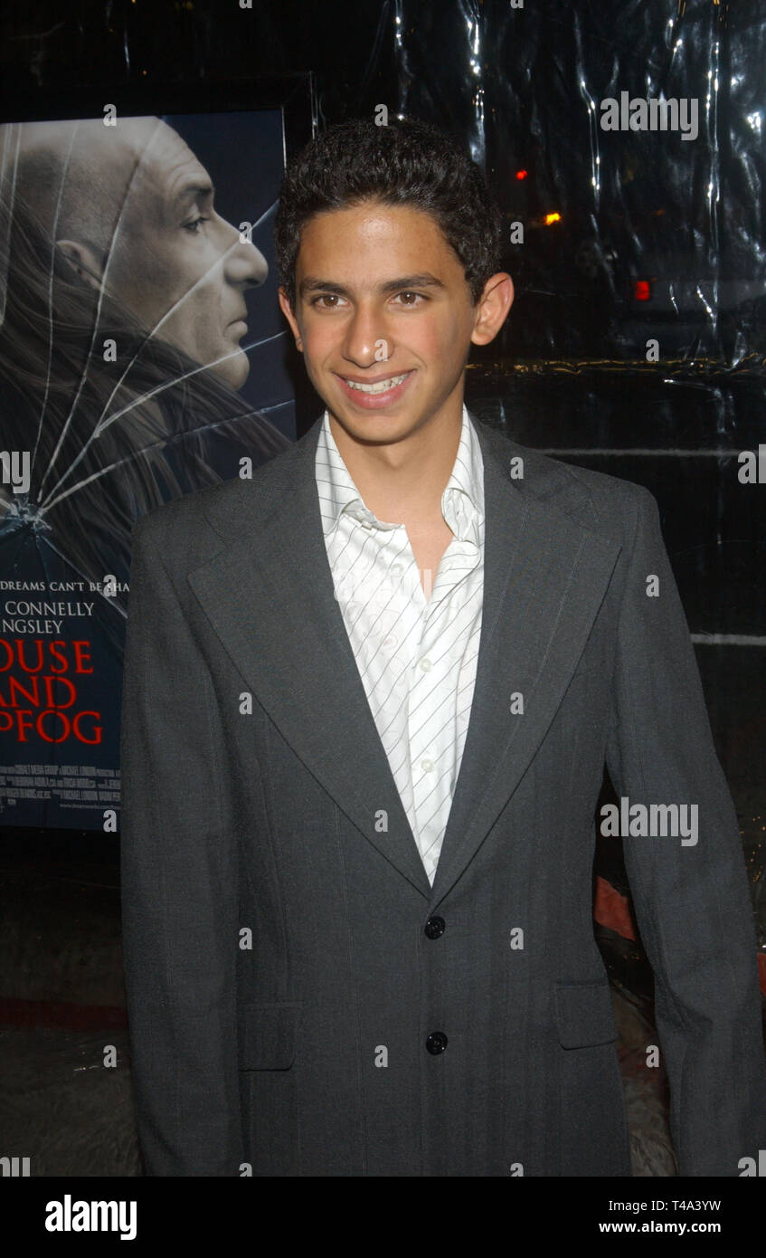 LOS ANGELES, CA. November 09, 2003: Actor JONATHAN AHDOUT at the world premiere of his new movie ...