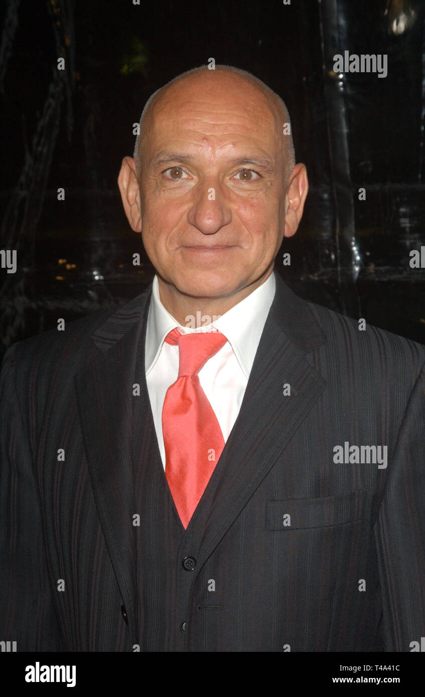LOS ANGELES, CA. November 09, 2003: Actor BEN KINGSLEY at the world ...