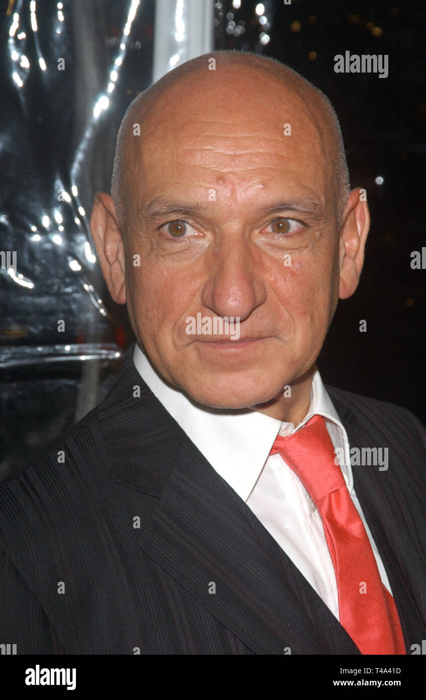 LOS ANGELES, CA. November 09, 2003: Actor BEN KINGSLEY at the world ...