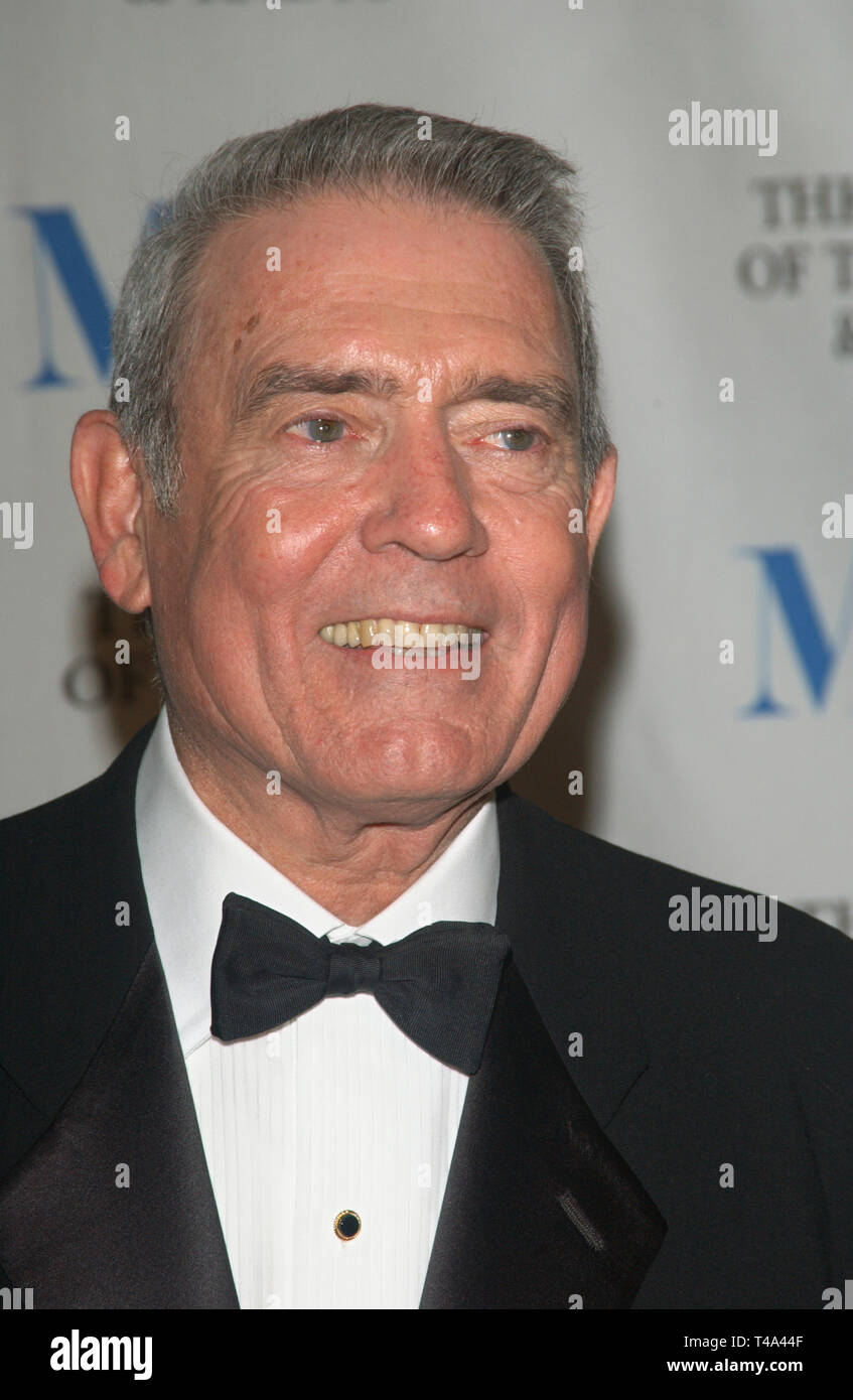 LOS ANGELES, CA. November 10, 2003: CBS News anchor DAN RATHER at the ...