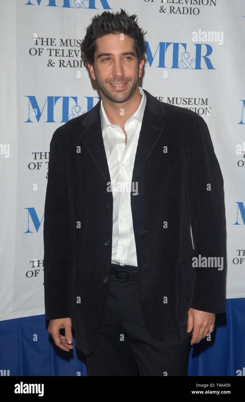 LOS ANGELES, CA. November 10, 2003: Actor DAVID SCHWIMMER at the Museum ...