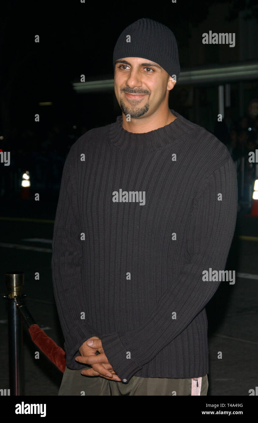 LOS ANGELES, CA. November 13, 2003: Actor ANTHONY AZIZI at the world ...
