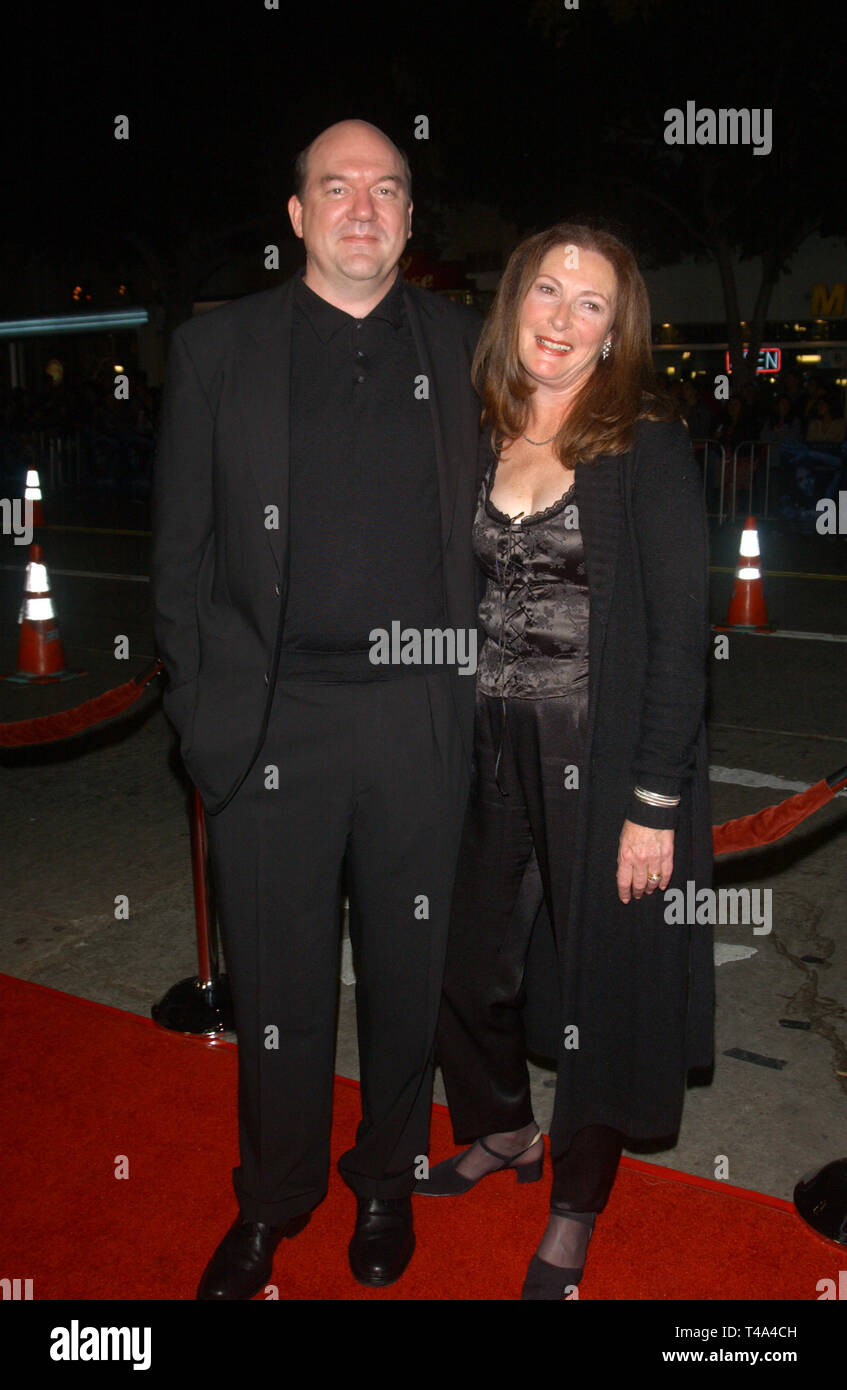 LOS ANGELES, CA. November 13, 2003: Actor JOHN CARROLL LYNCH & wife ...