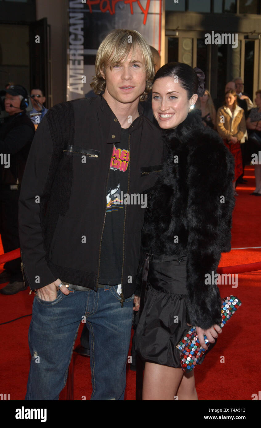 LOS ANGELES, CA. November 16, 2003: ASHLEY PARKER ANGEL & girlfriend at ...