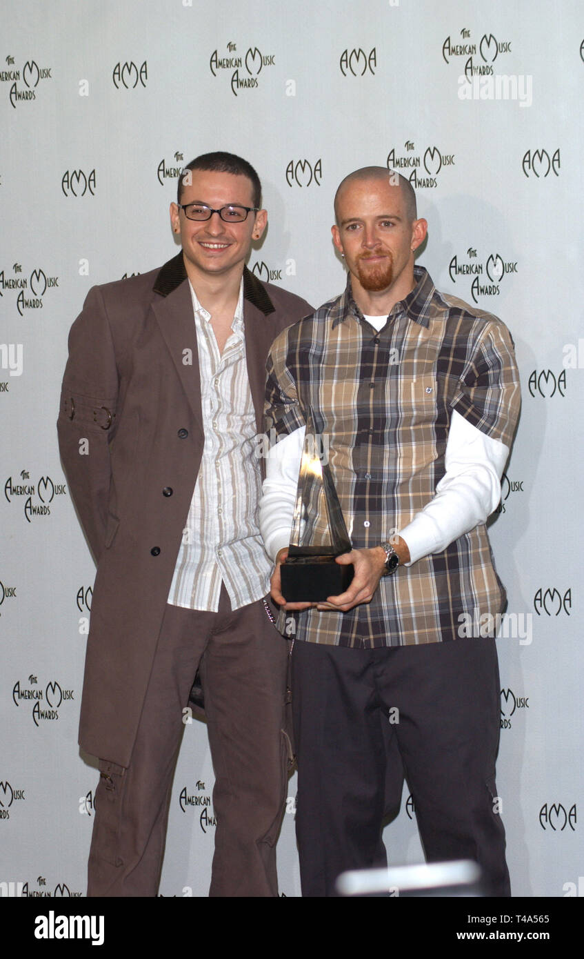 LOS ANGELES, CA. November 16, 2003: LINKIN PARK at the 31st Annual ...