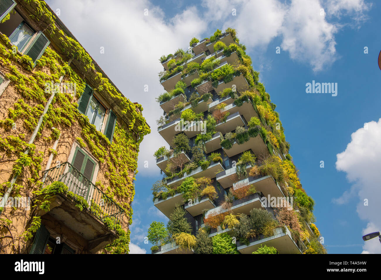 Milan garden terrace hi-res stock photography and images - Alamy