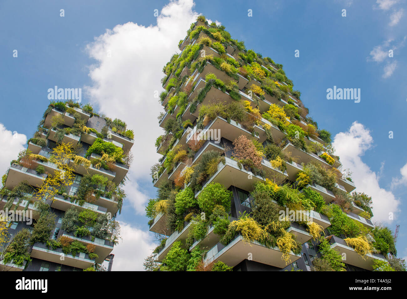 Milan garden terrace hi-res stock photography and images - Alamy