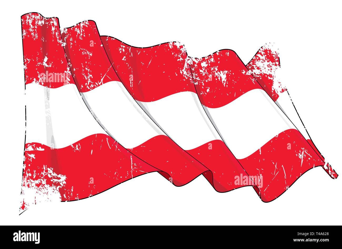 Flag of vienna Stock Vector Images - Alamy