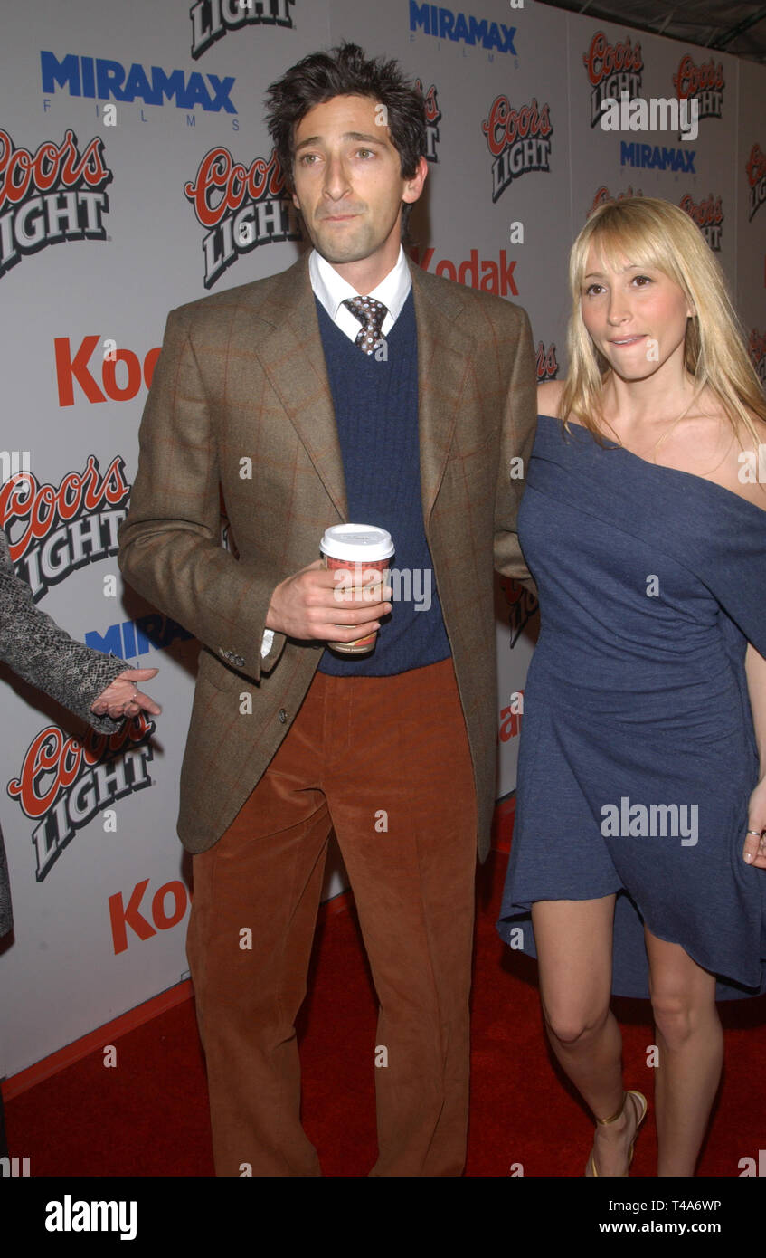 Adrien brody and his girlfriend hi-res stock photography and images - Alamy