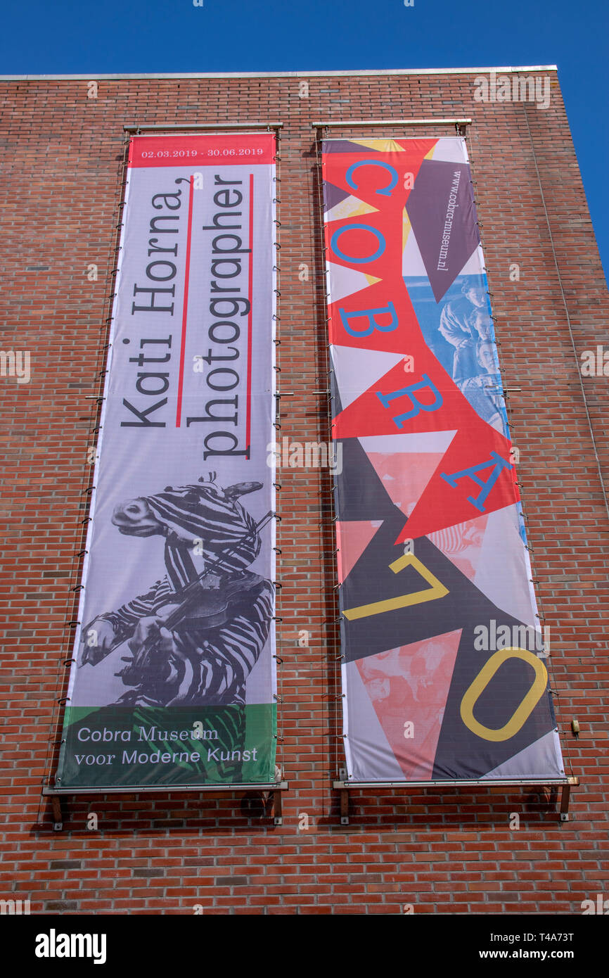 Exhibition Flags On The Cobra Museum At Amstelveen The Netherlands 2019 ...