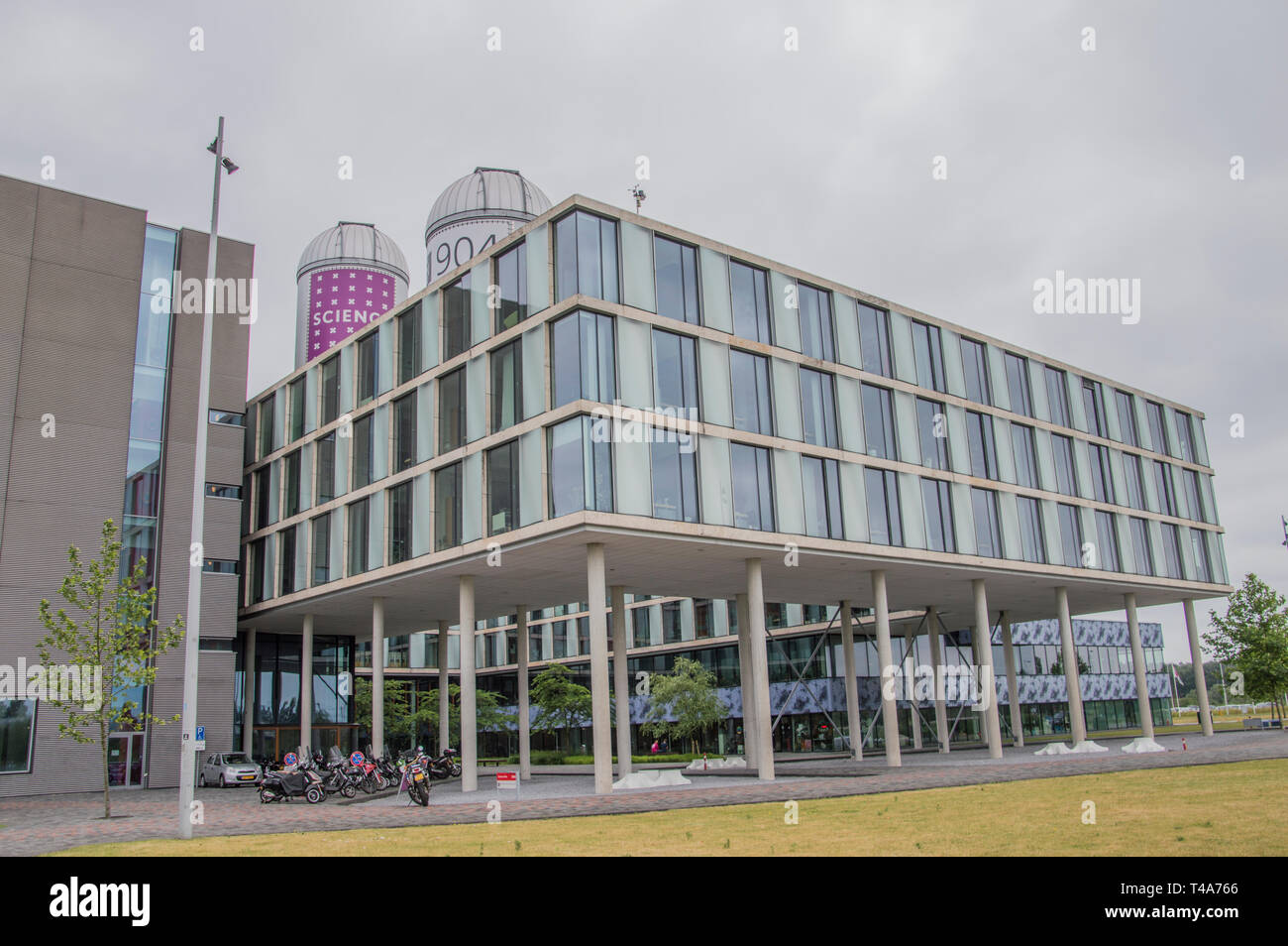 Front Of The Buildings A + C From The University Of Amsterdam At The ...
