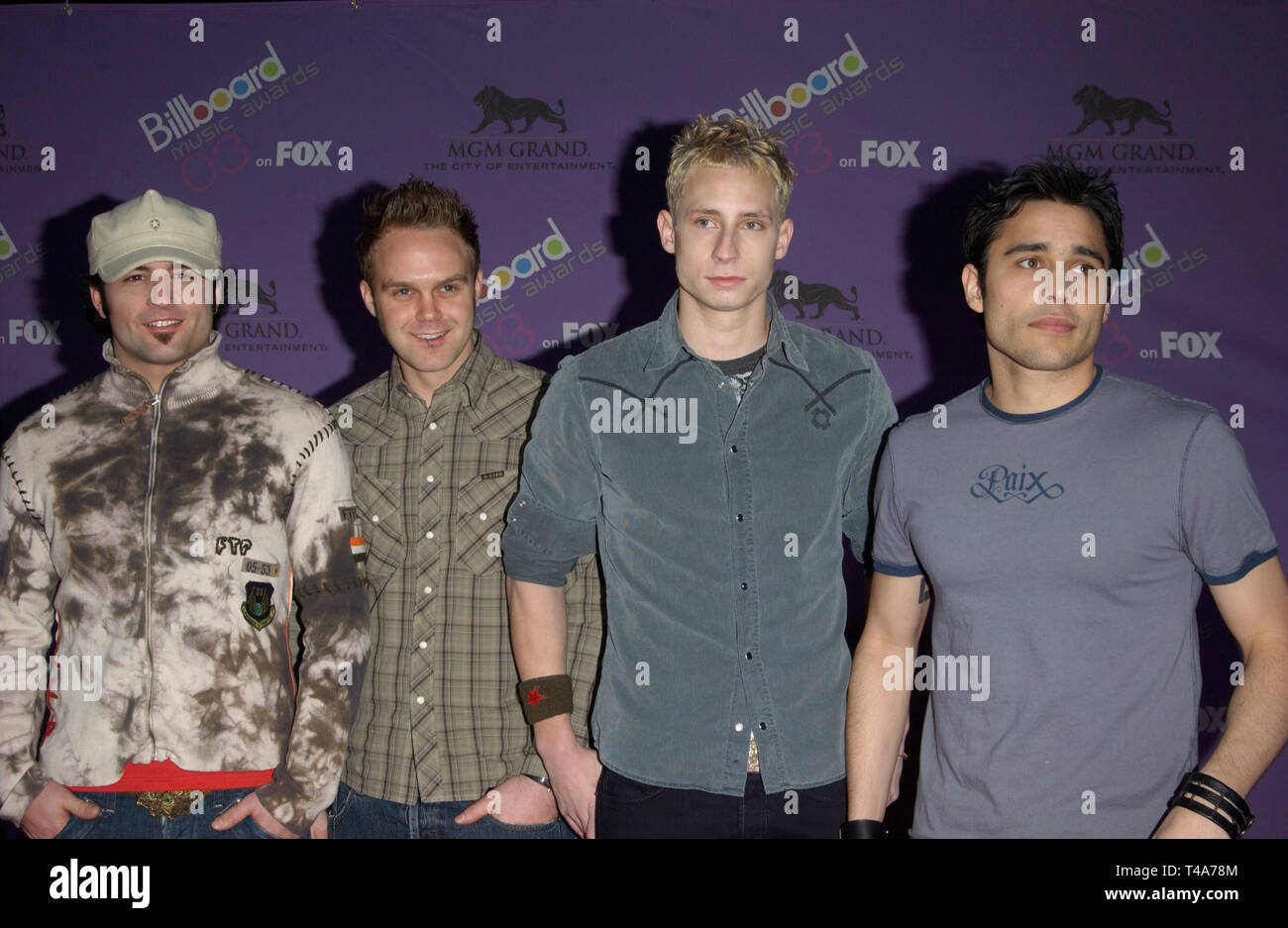 LAS VEGAS, NV. December 10, 2003: TRAPT at the 2003 Billboard Music ...