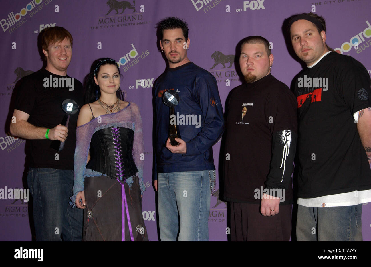 LAS VEGAS, NV. December 10, 2003: EVANESCENCE at the 2003 Billboard ...