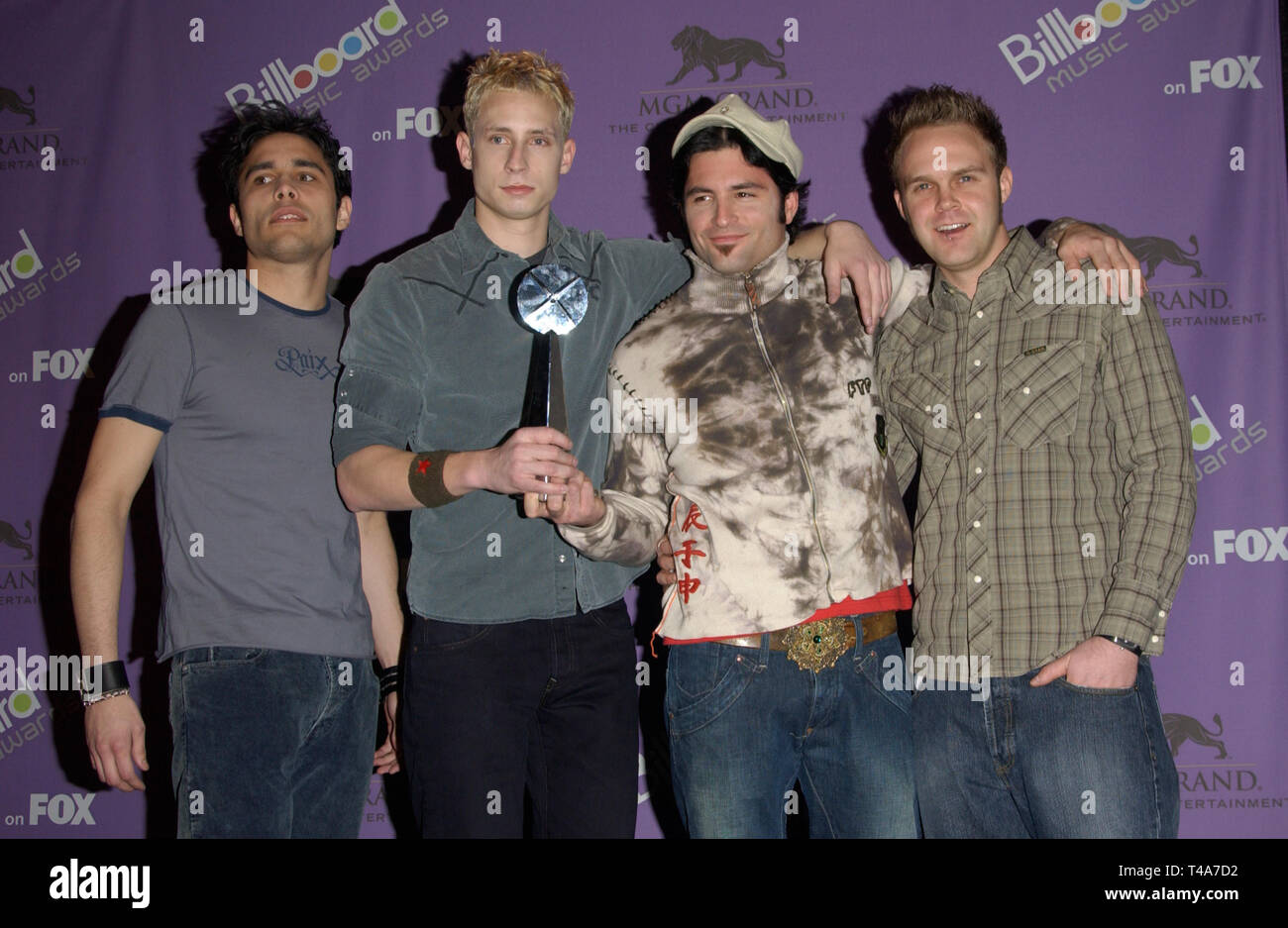 LAS VEGAS, NV. December 10, 2003: TRAPT at the 2003 Billboard Music ...