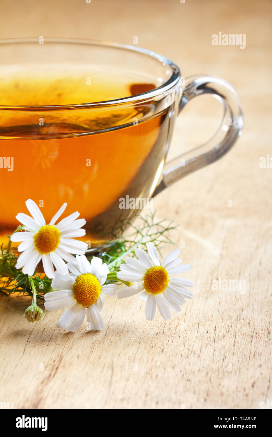 herbal chamomile tea Stock Photo - Alamy