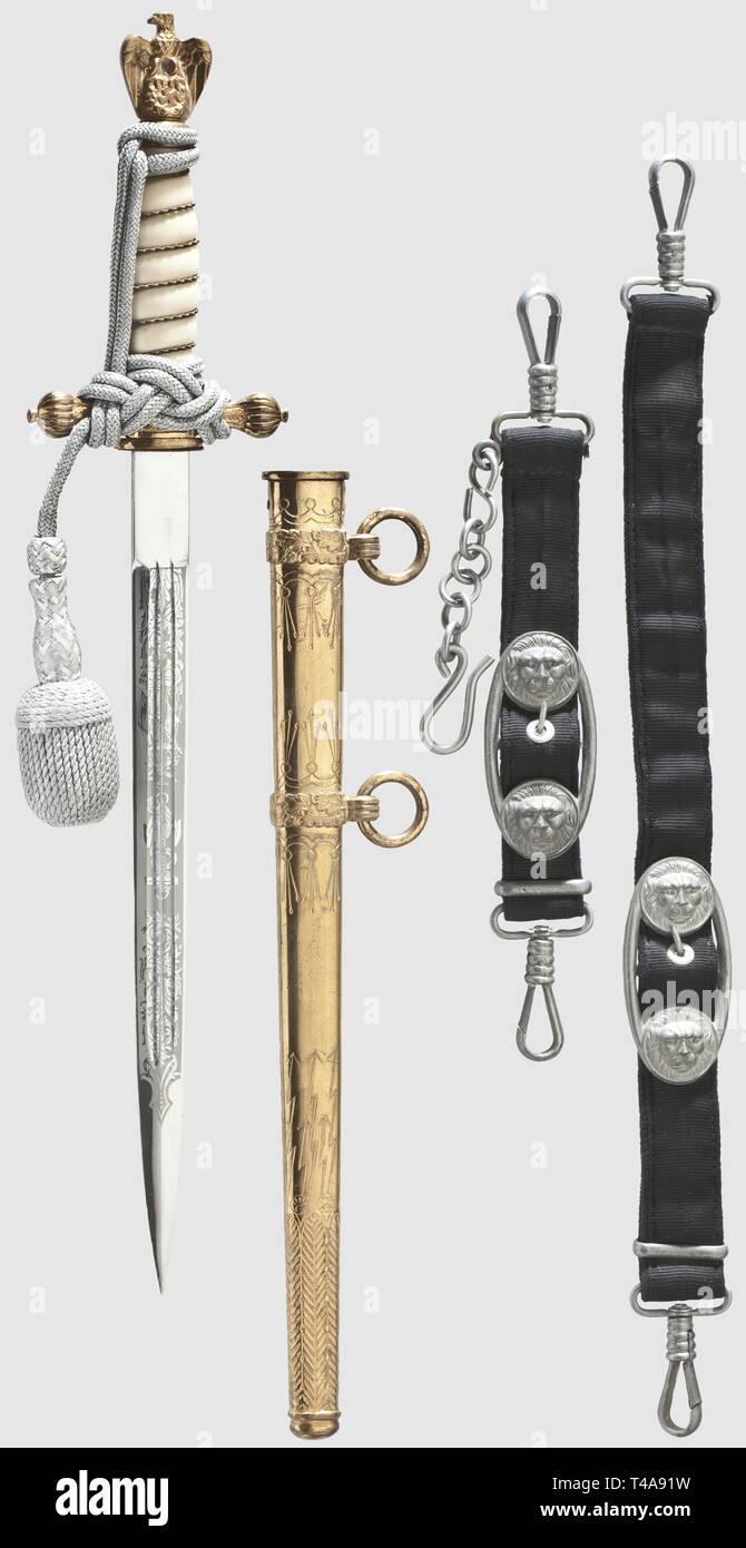 A model 1938 dagger for naval officers hi-res stock photography and ...