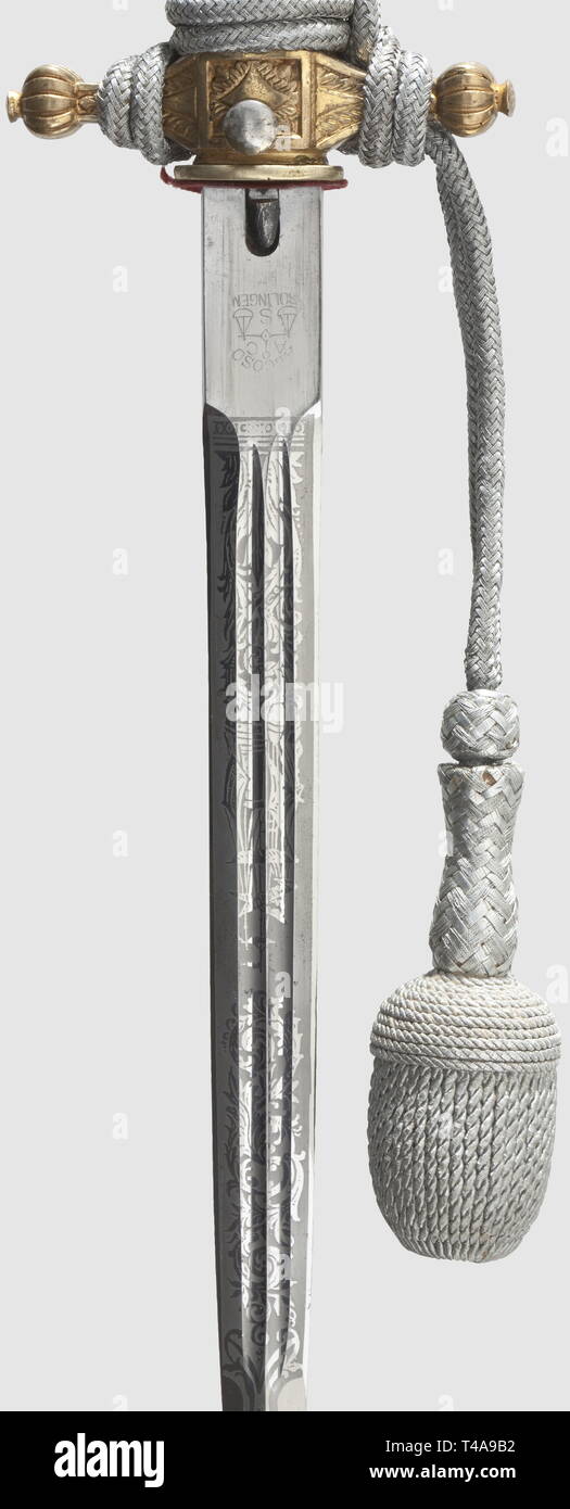 A model 1938 dagger for leaders of the Water Police, with portepee and ...