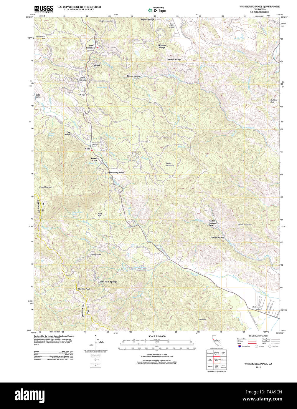 Whispering pines Cut Out Stock Images & Pictures - Alamy