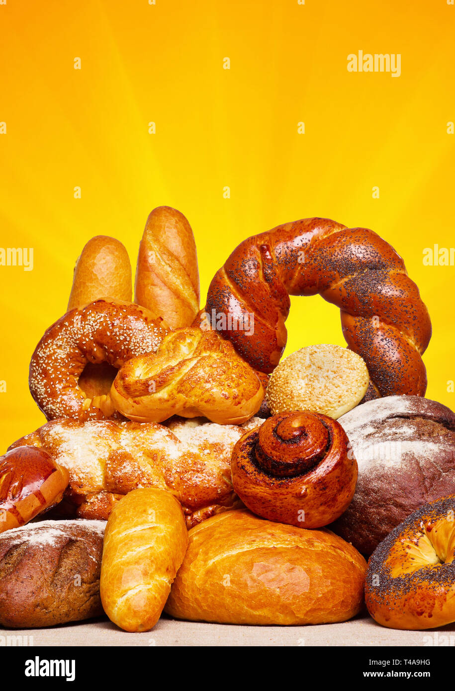 Assortment breads hi-res stock photography and images - Alamy