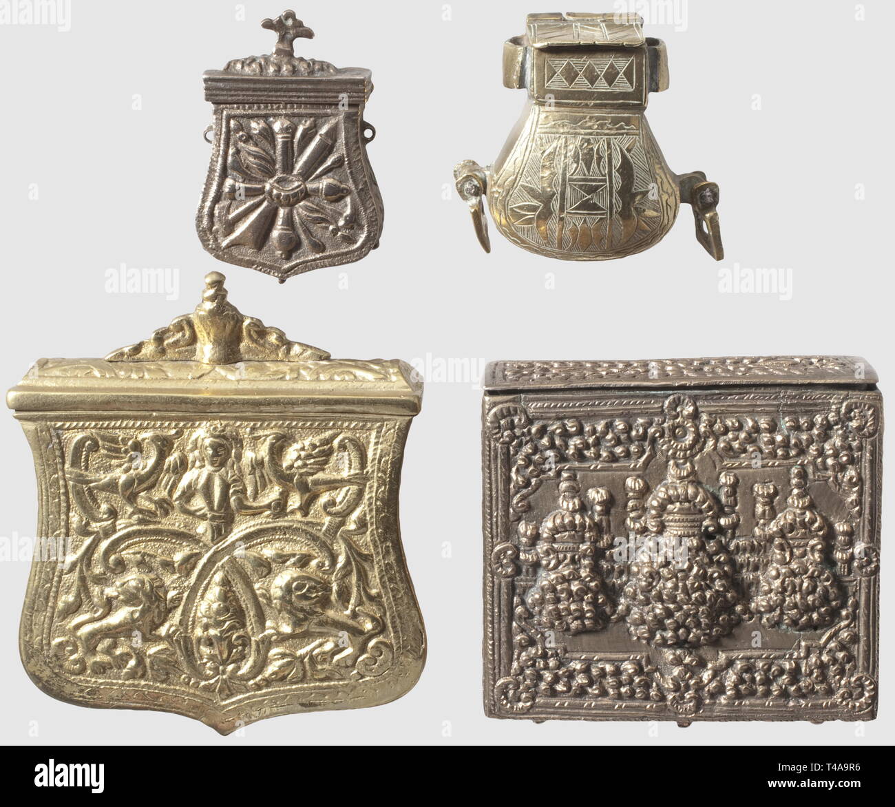 An Italian stonebow, mid-17th century. Slender iron bow, probably a ...