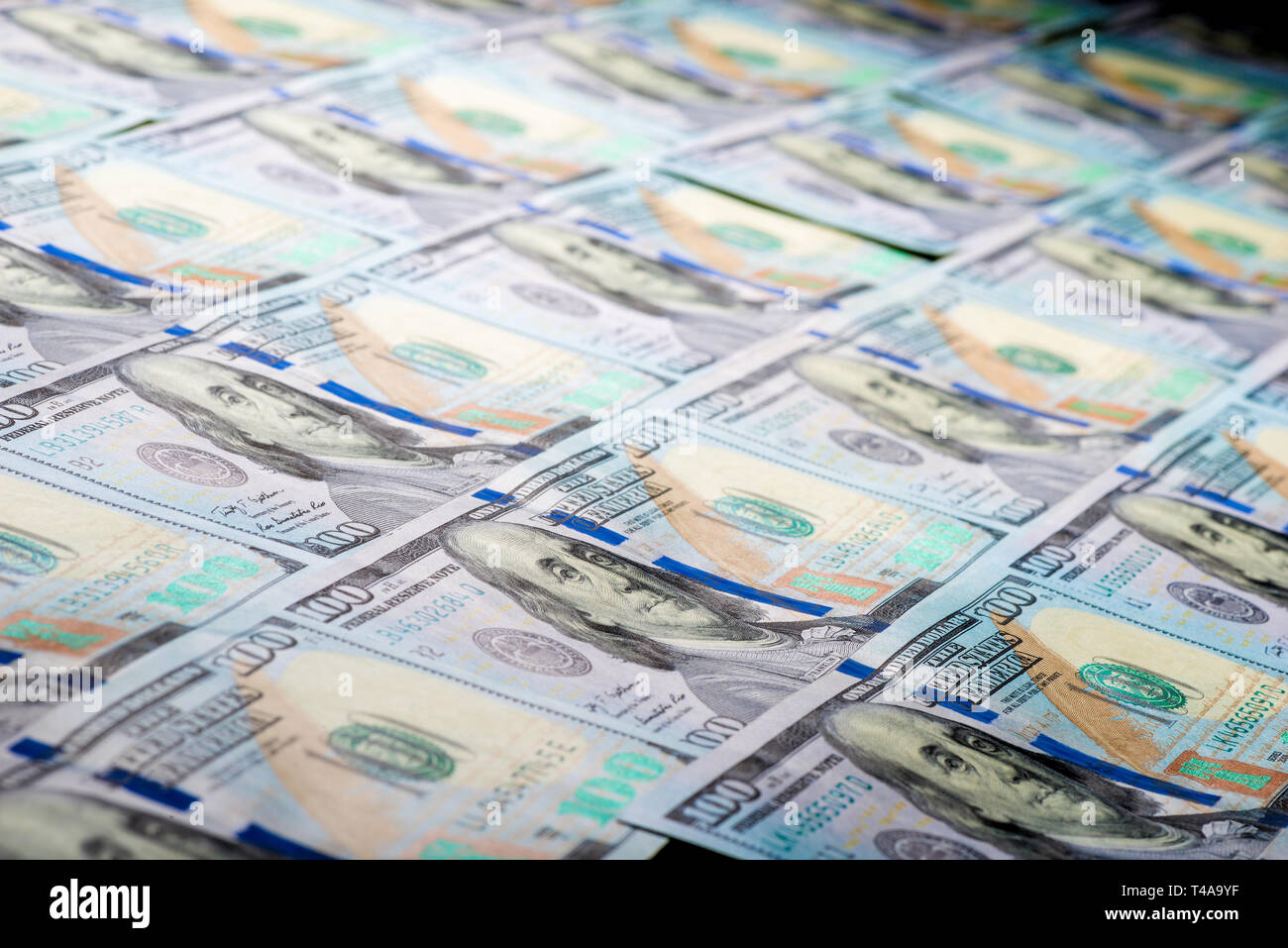 Close up dollars background hi-res stock photography and images - Alamy