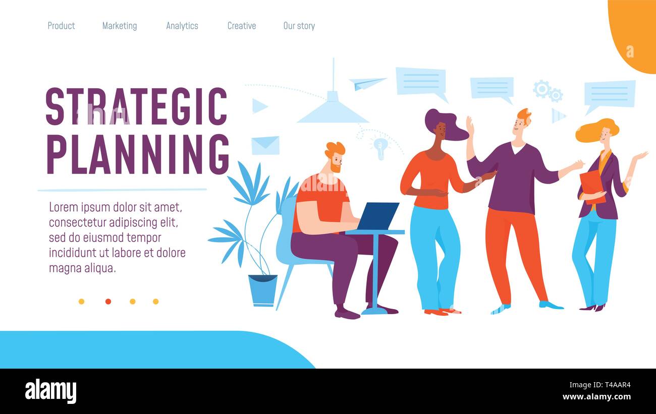 Strategic workshop Stock Vector Images - Alamy