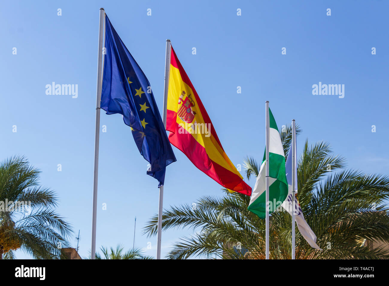 Flag of almeria hi-res stock photography and images - Alamy