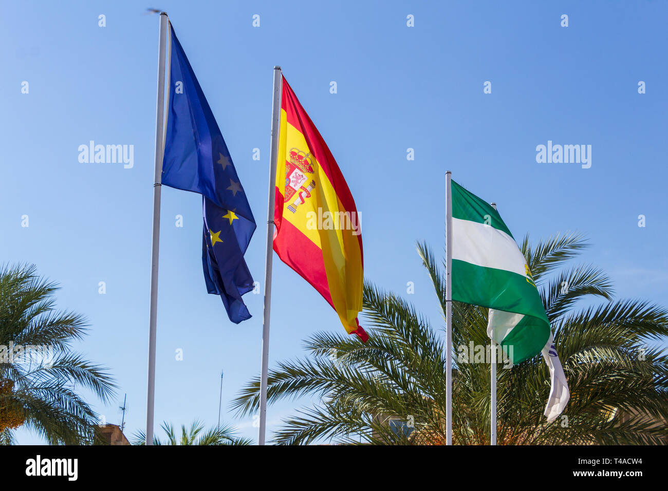 Flag of almeria hi-res stock photography and images - Alamy
