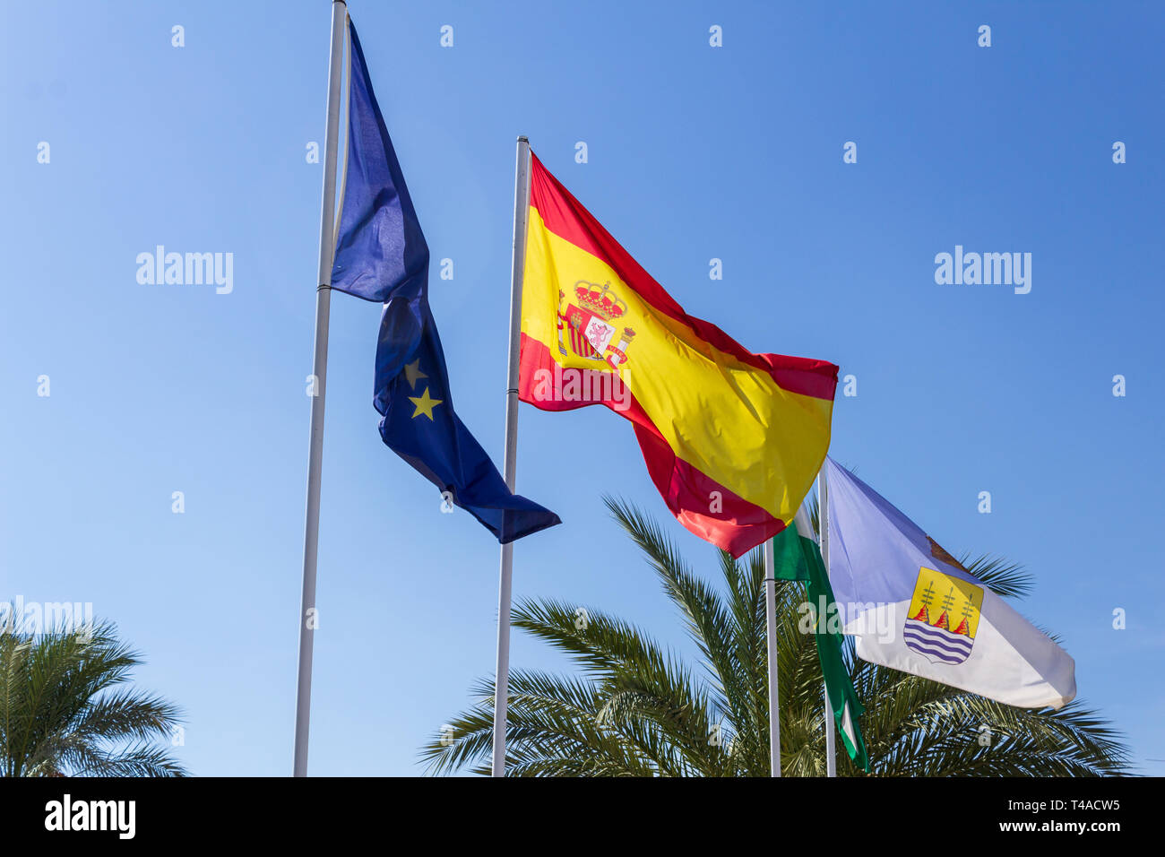 Flag of almeria hi-res stock photography and images - Alamy
