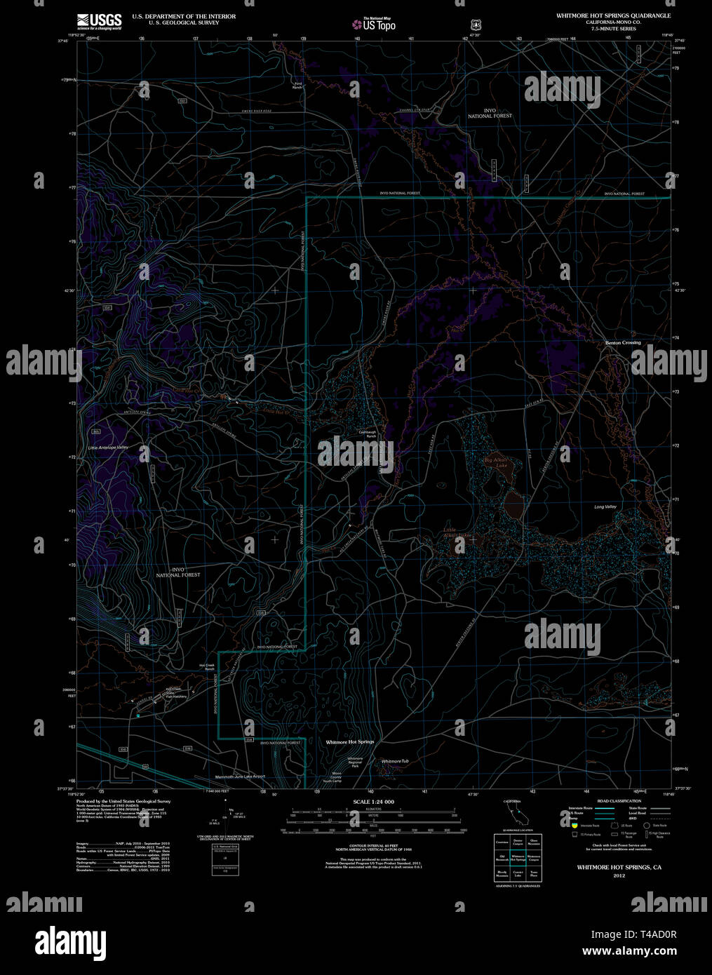 Whitmore hot springs hi-res stock photography and images - Alamy