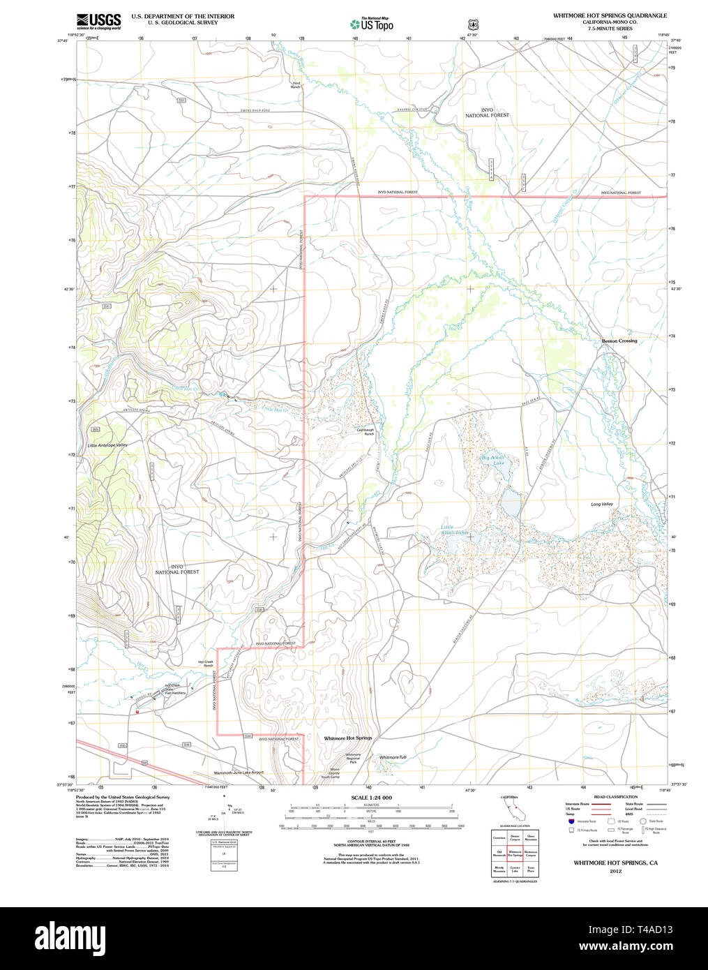 Whitmore hot springs hi-res stock photography and images - Alamy