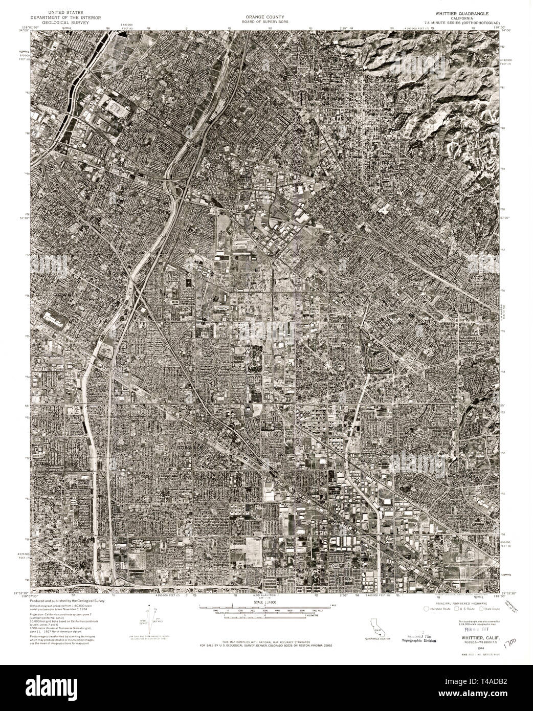 1974 map Cut Out Stock Images & Pictures - Alamy