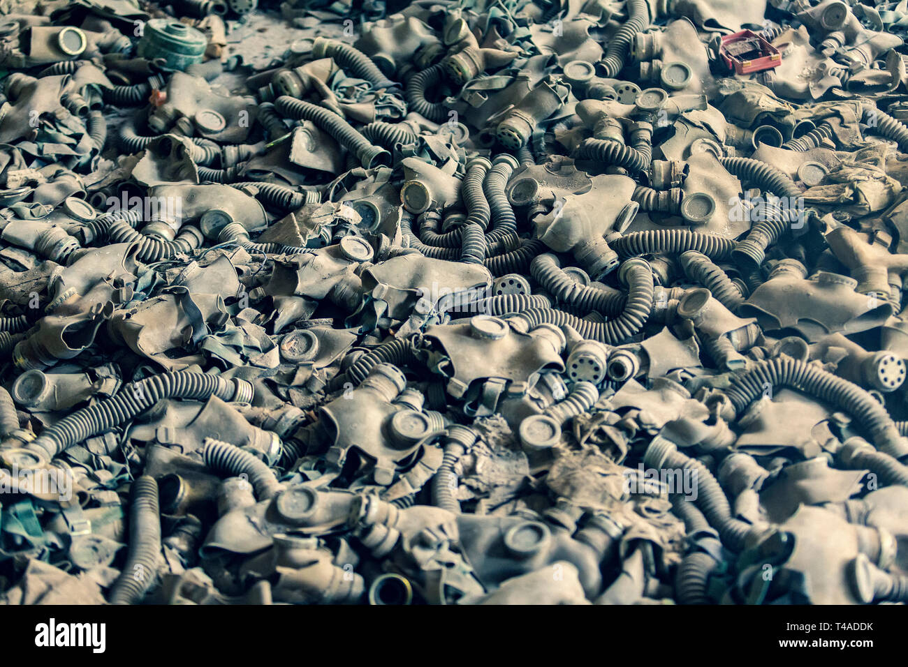 Abandoned town in northern Ukraine Pripyat, (Prypiat) nearby Chernobyl ...