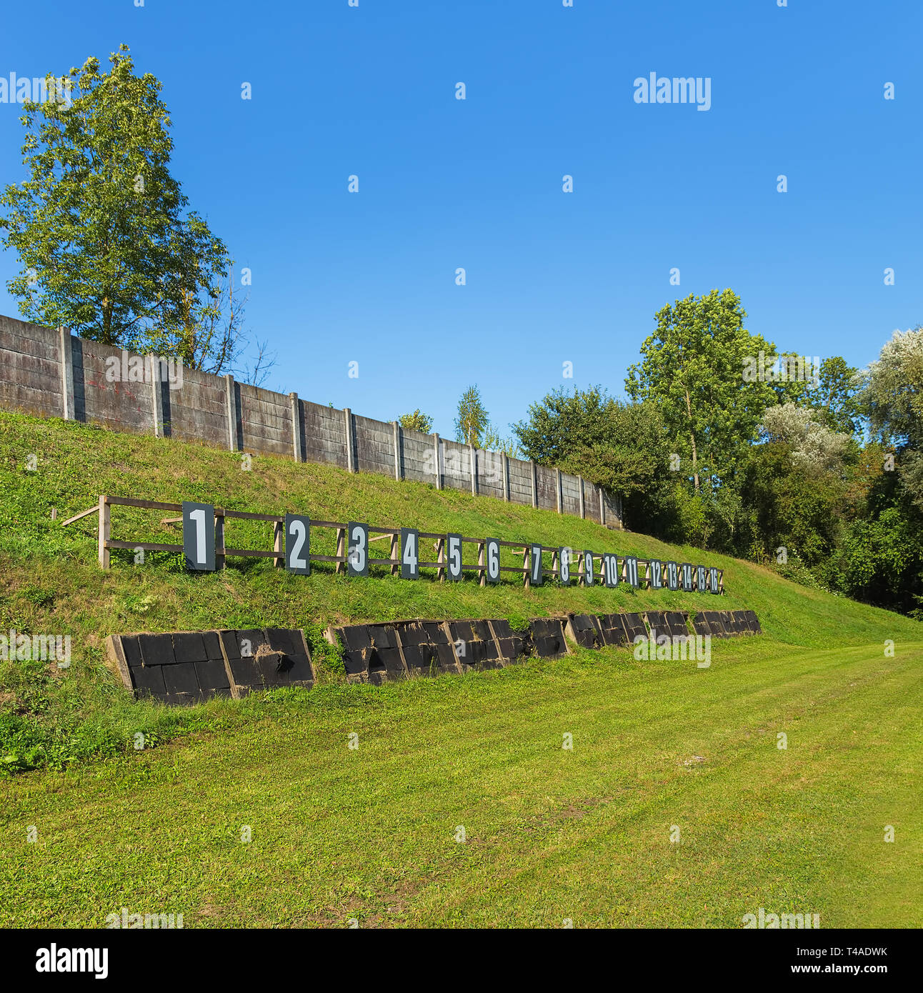 A shooting range in Switzerland Stock Photo - Alamy