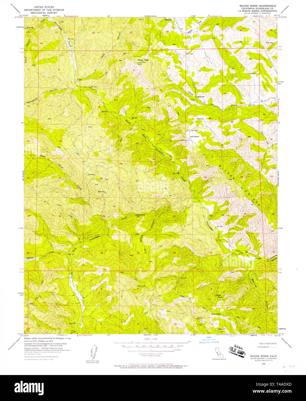 Wilcox Map High Resolution Stock Photography and Images - Alamy