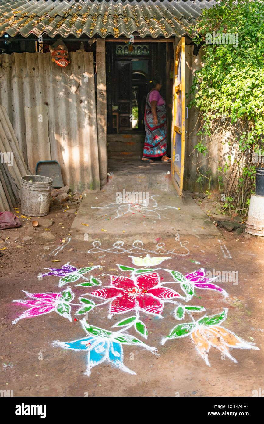 Tamil traditional house hi-res stock photography and images - Alamy