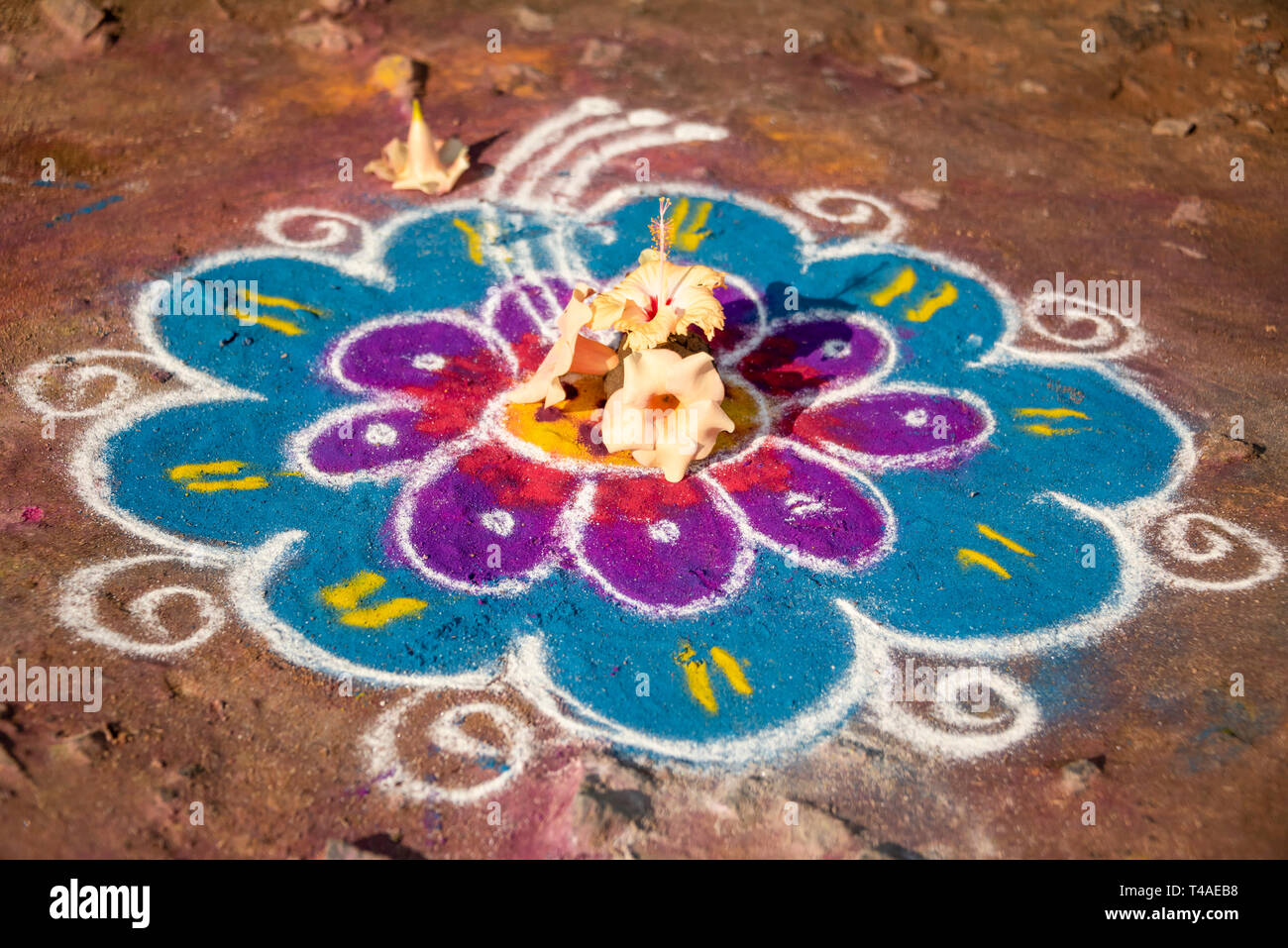 Rangoli hi-res stock photography and images - Alamy