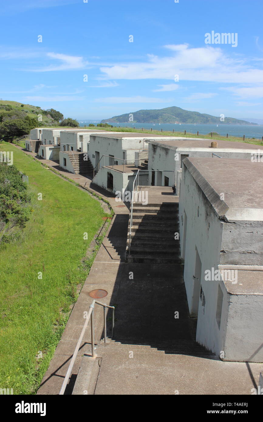 Battery Yates, Cavallo Point, Fort Baker, Claifornia Stock Photo - Alamy