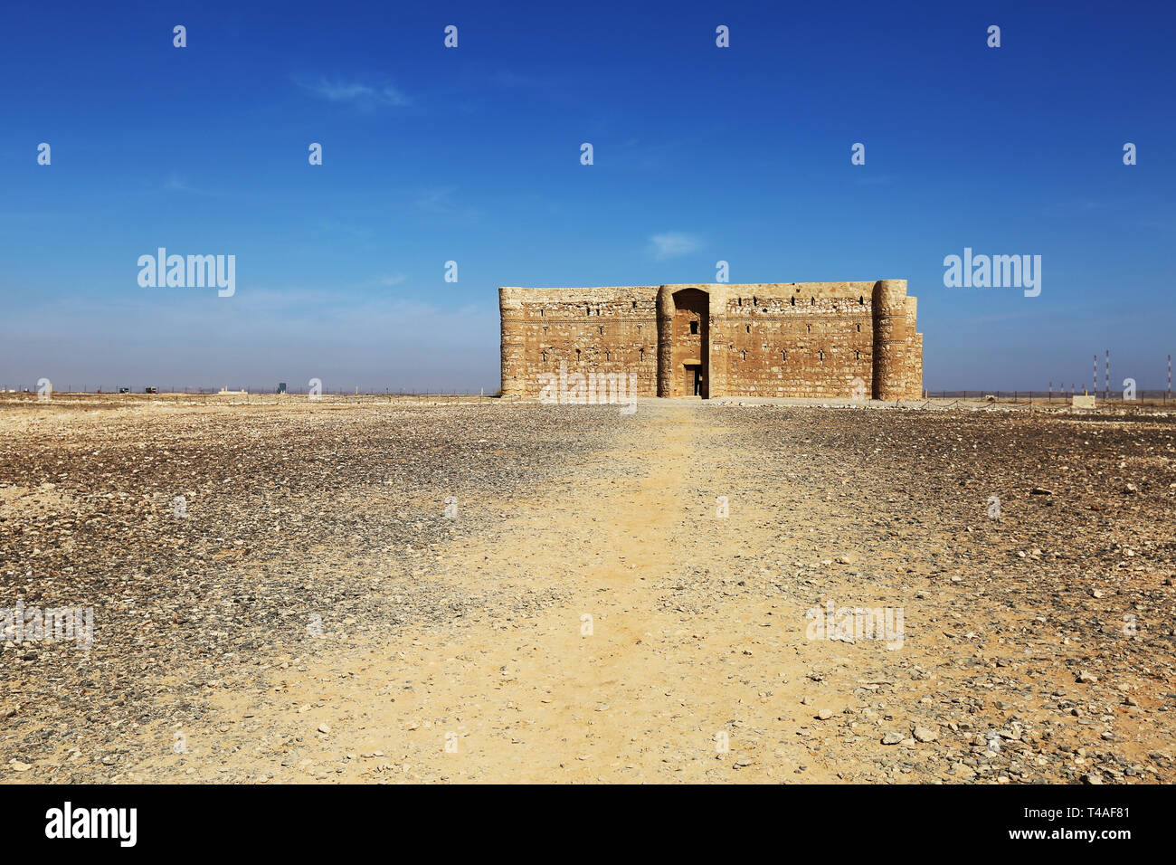 Jordanian Amman Desert Castles Stock Photo - Alamy