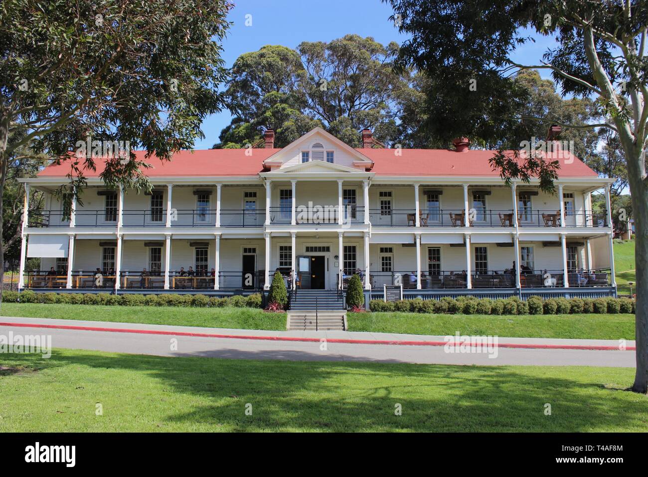 Former Barracks, built 1903, Fort Baker, California Stock Photo - Alamy