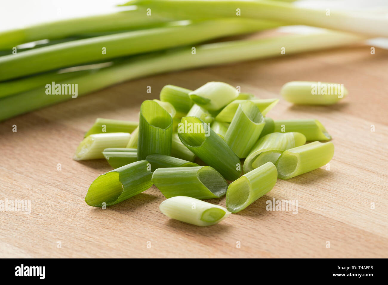 Sliced green onions hi-res stock photography and images - Alamy